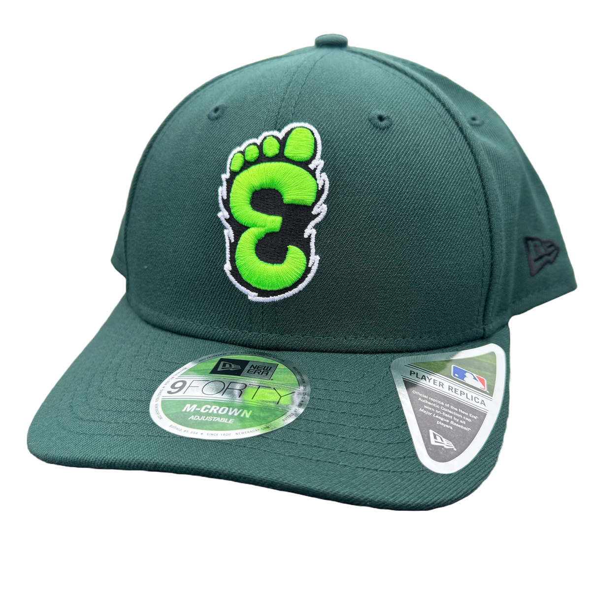 Eugene Emeralds New Era Alternate 9FORTY M-Crown Snapback Cap