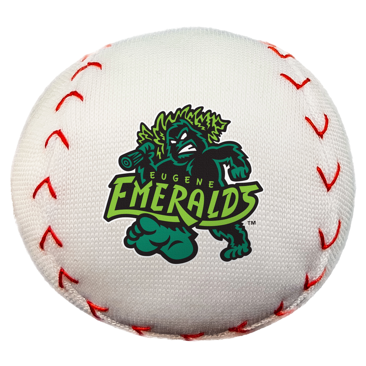 Eugene Emeralds Mascot Factory Plush Baseball