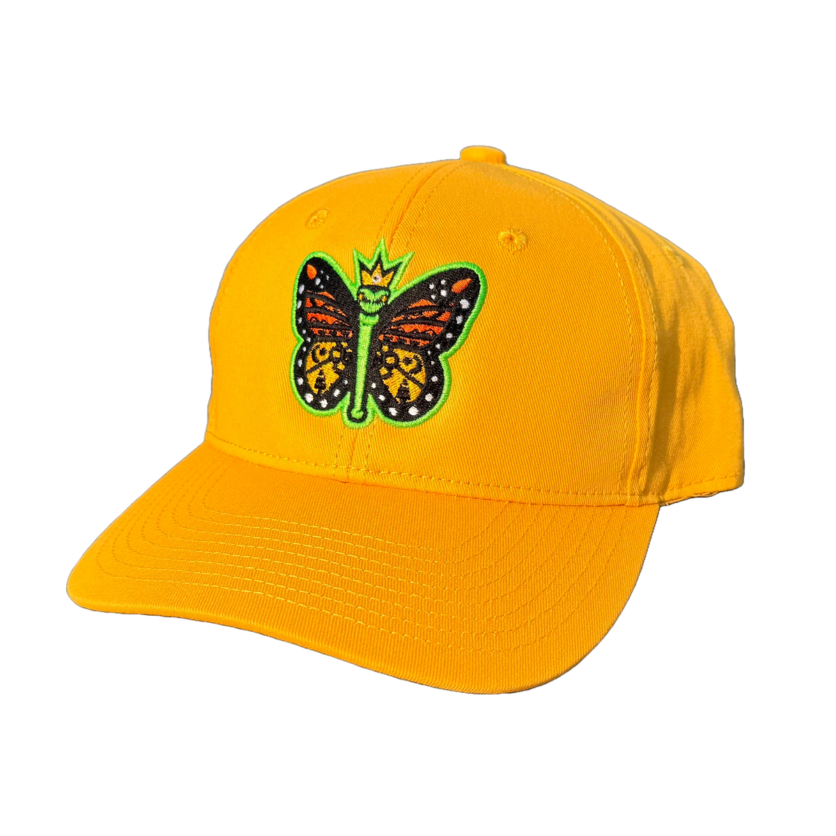 Monarcas de Eugene Outdoor Cap Gold Youth Cap – Eugene Emeralds
