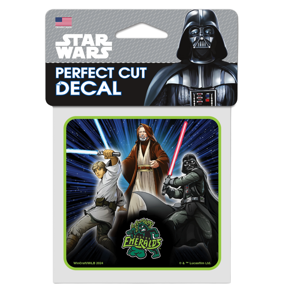 Eugene Emeralds WinCraft Star Wars Decal